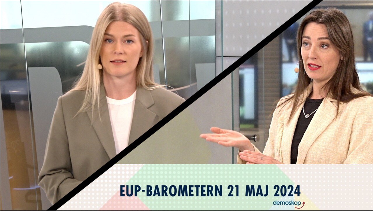 Aftonbladets Demoskop inför EU-valet där Sverigedemokraternas stöd är oförändrat - Aftonbladet TV