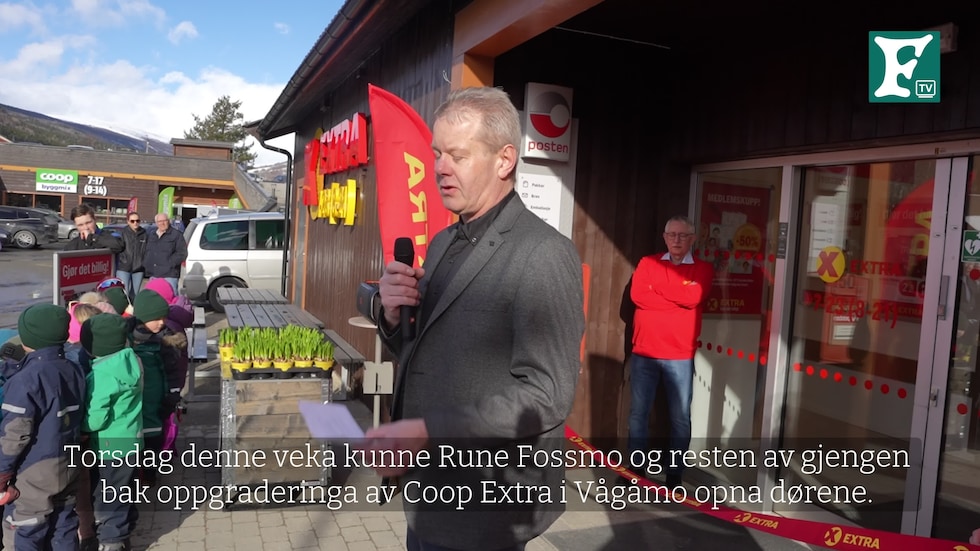 Nå er «nybutikken» opna!