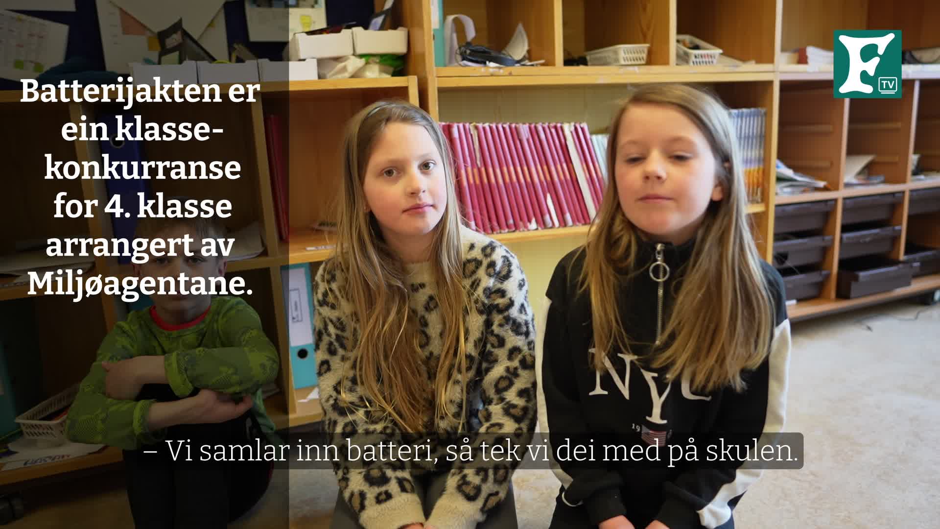 Batterijakten for 4. klasse ved Loar skule