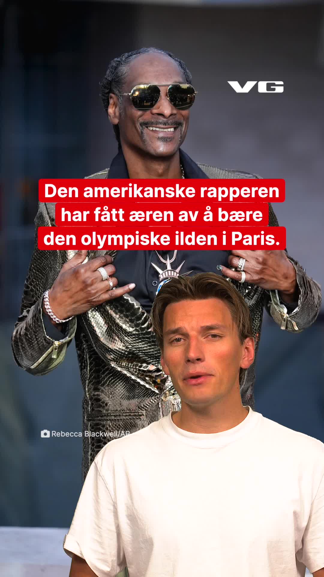 Snoop Dogg skal bære OL-fakkel og blir OL-reporter - VGTV