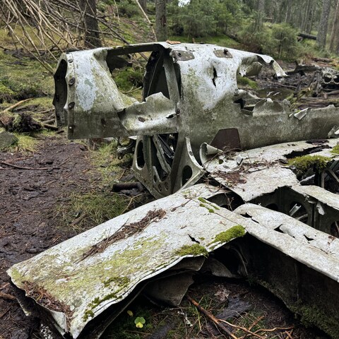 Tysk flyvrak fra 2. verdenskrig i Maridalen - VG