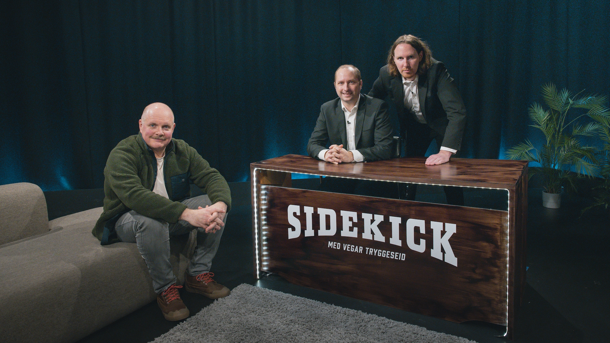 Bli med når Vegar Tryggeseid ferdigstiller sitt nye VGTV-talkshow ...