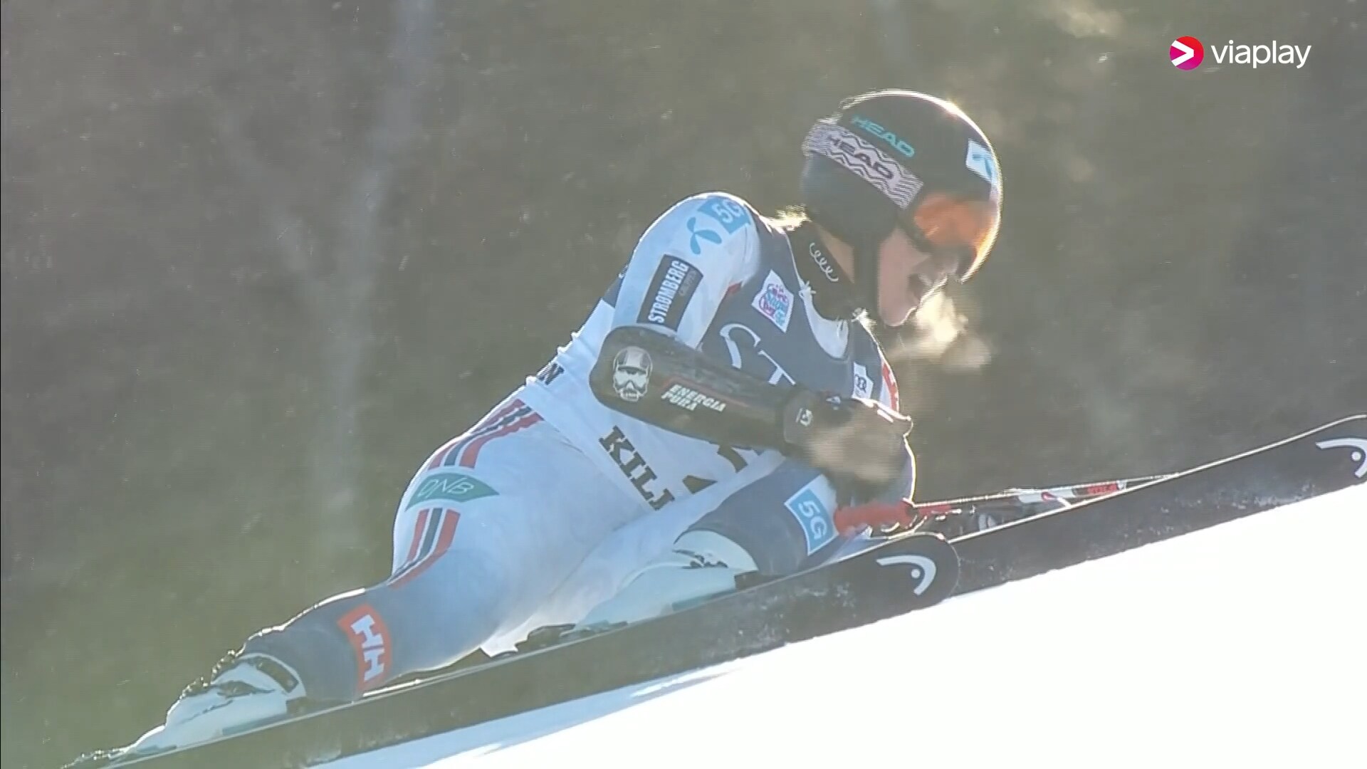 Alpint: Maria Therese Tviberg med ekkelt fall i Killington - VGTV