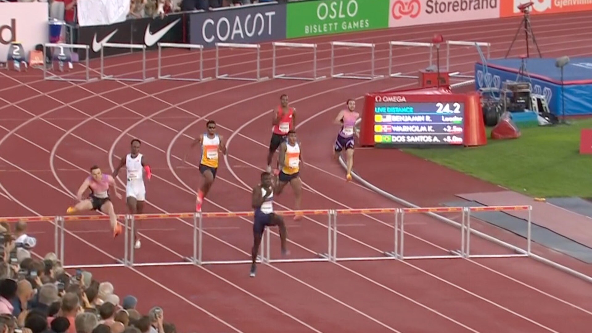 Her knuser Karsten Warholm rivalene - VGTV