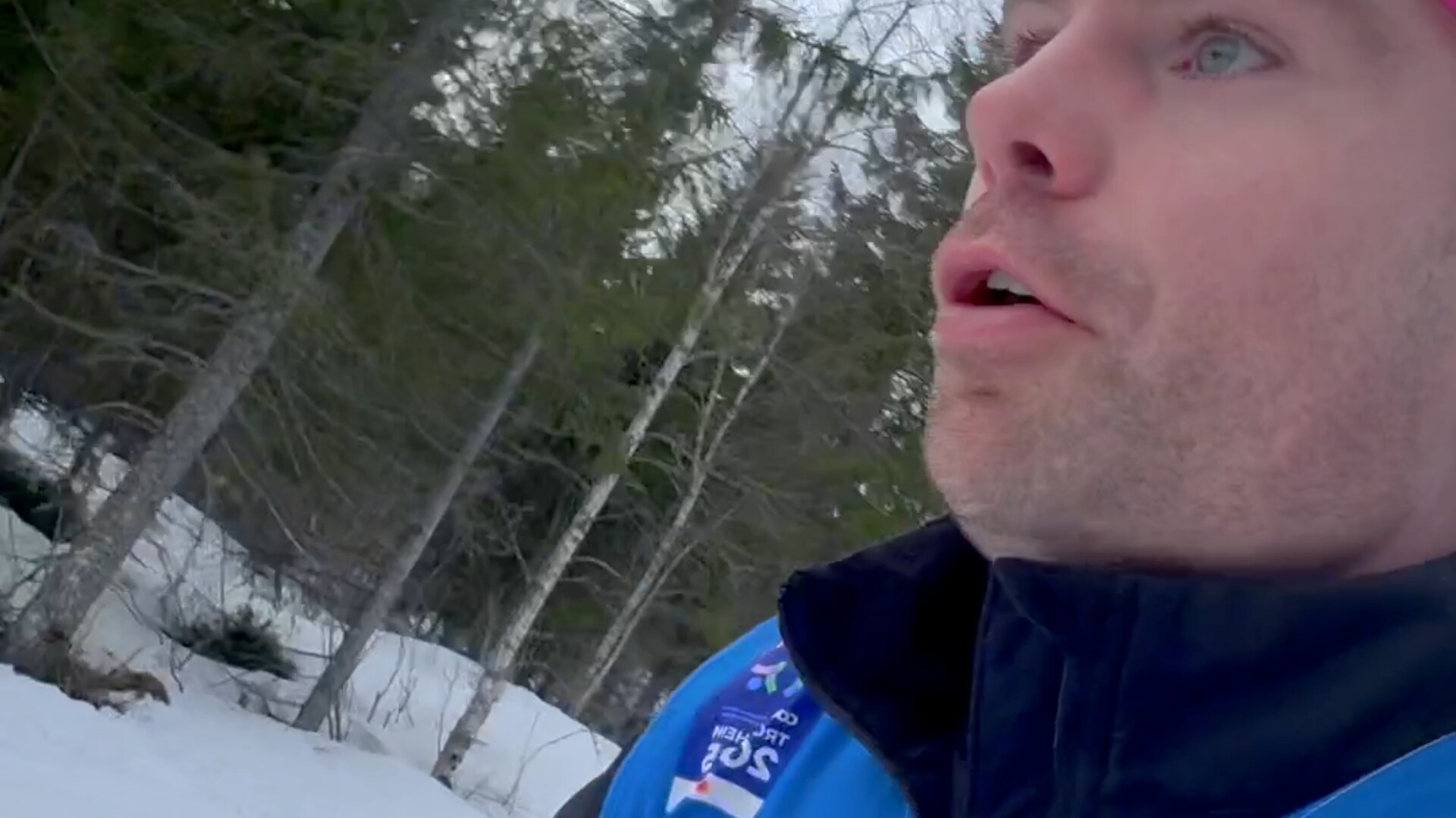 Amatør tester VM-løypene: - En stor utfordring - VGTV