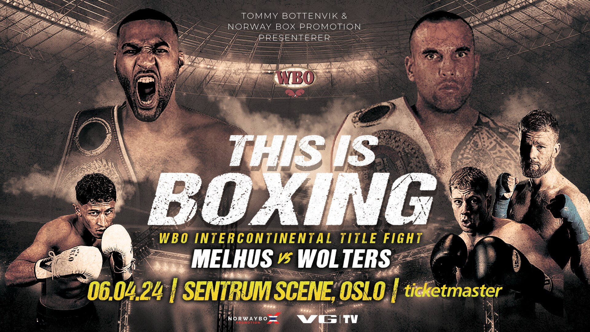 Stream This is Boxing fra Oslo 6. april 2024 - VGTV