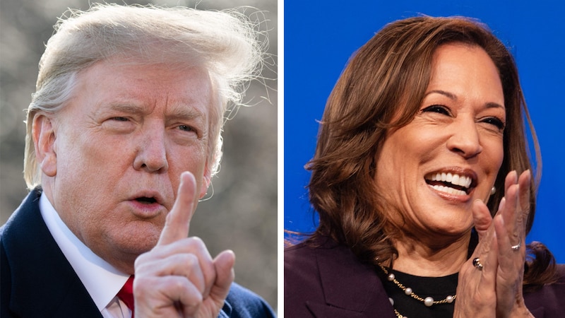 Slik blir debatten mellom Kamala Harris og Donald Trump