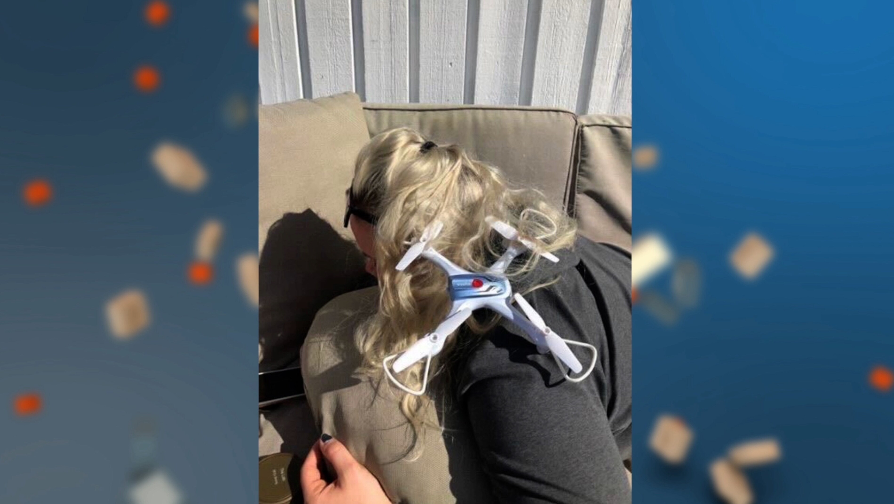 Sitter fast i håret - VGTV