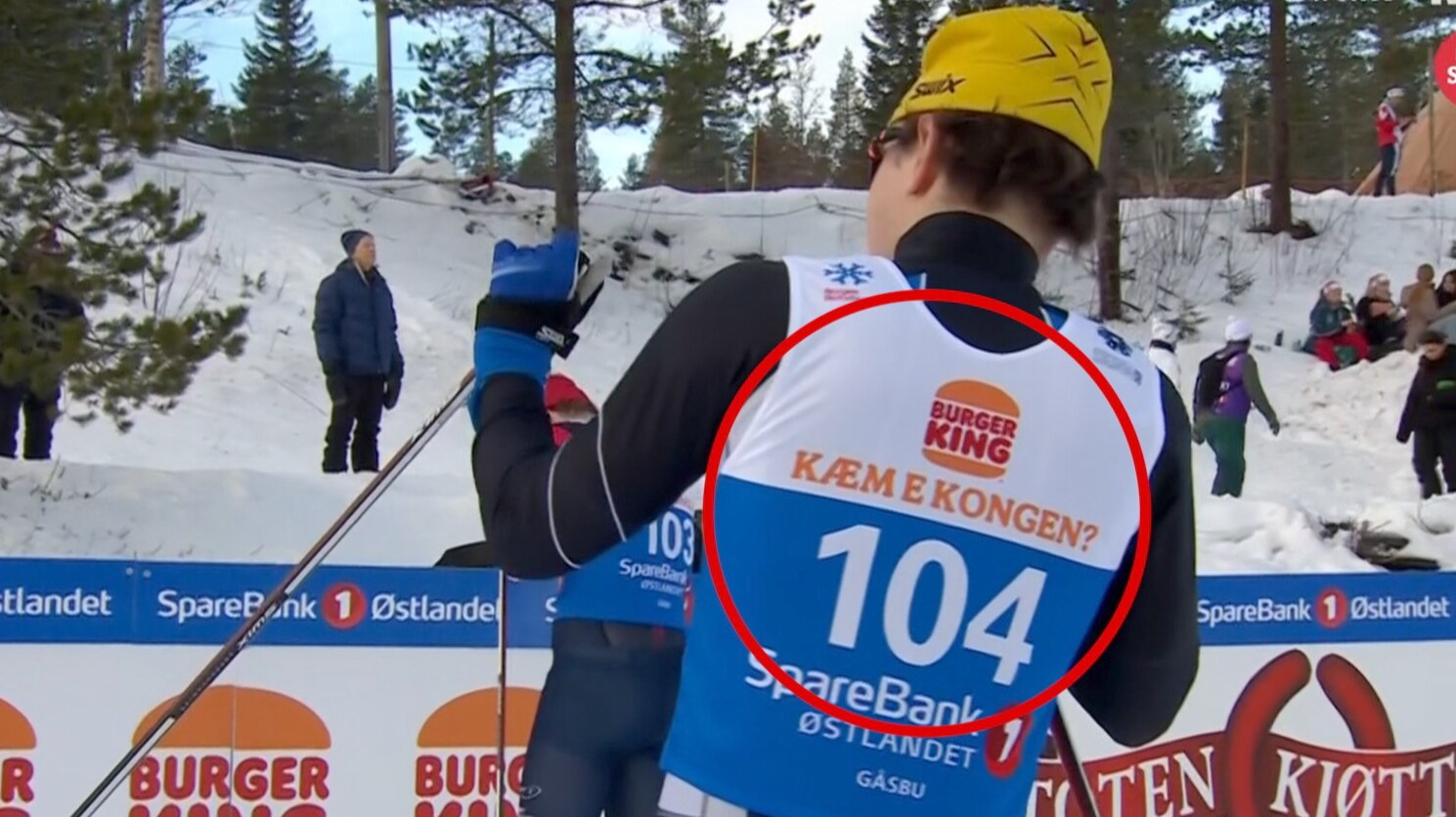 Petter Northug og Burger King gjorde et spesielt reklamestunt under NM ...
