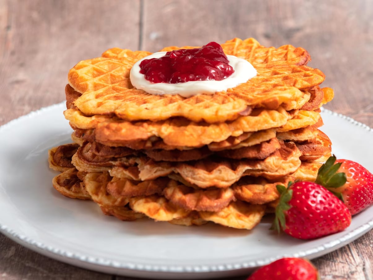 Vafler – oppskrift på vaffelrøre | Oppskrift