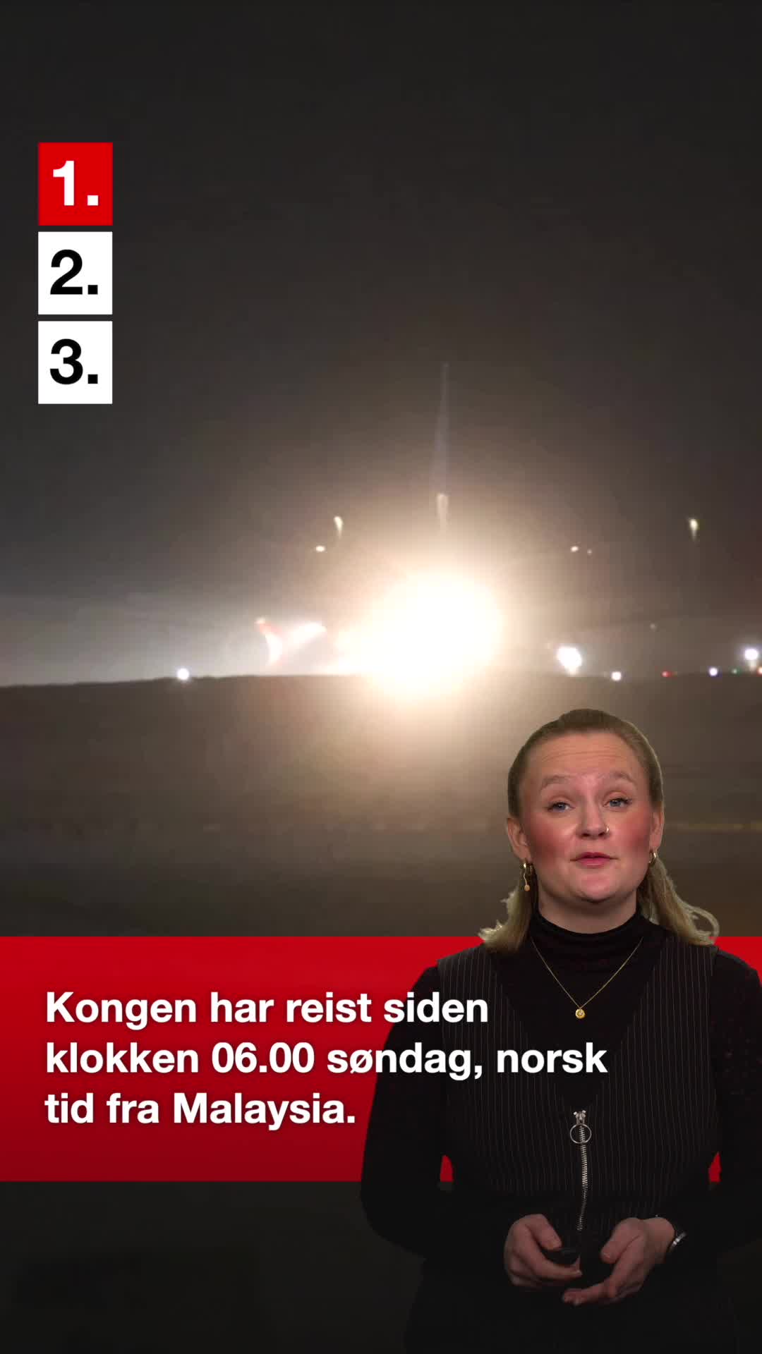 VG Nyheter: Kongen har landet i Norge: - Er i bedring - VGTV