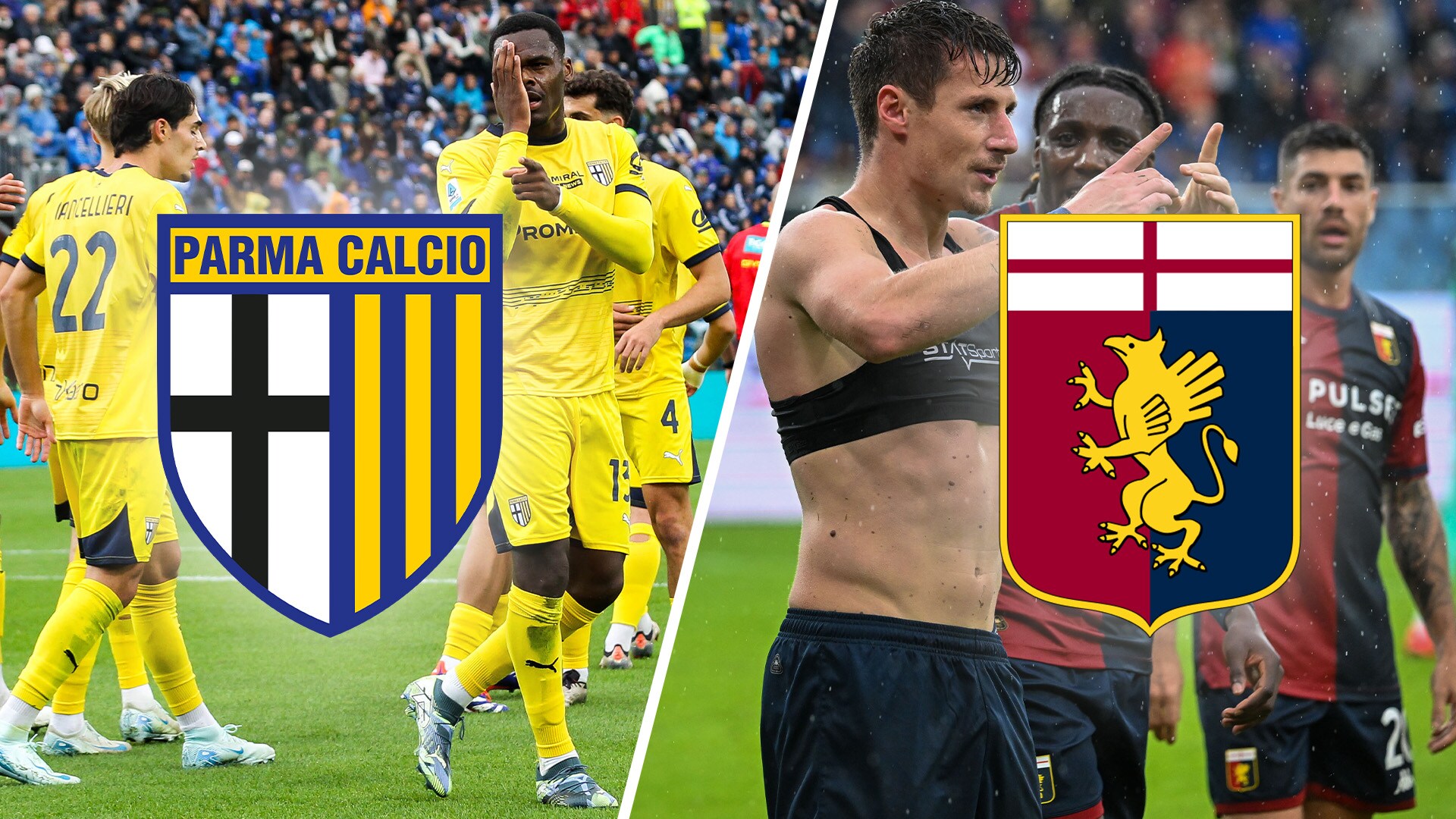 Stream den 11. serierunden i Serie A Parma – Genoa på VG. - VGTV