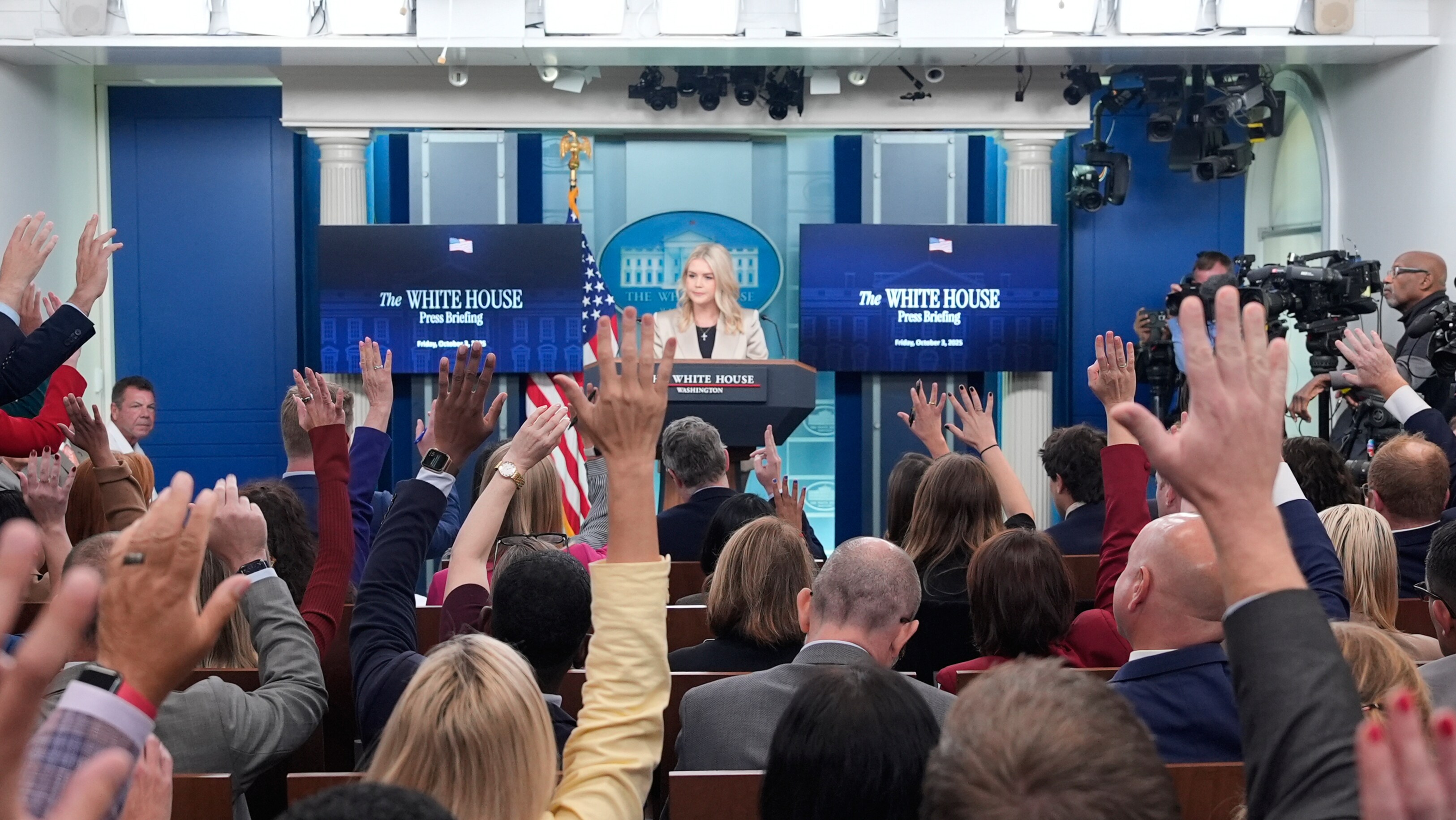 Pressekonferanse fra Det hvite hus - VGTV