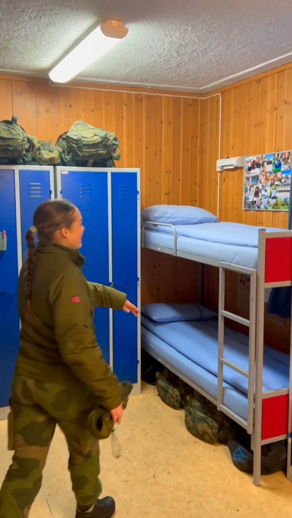 Slik er soverommene på Skjold leir - VGTV