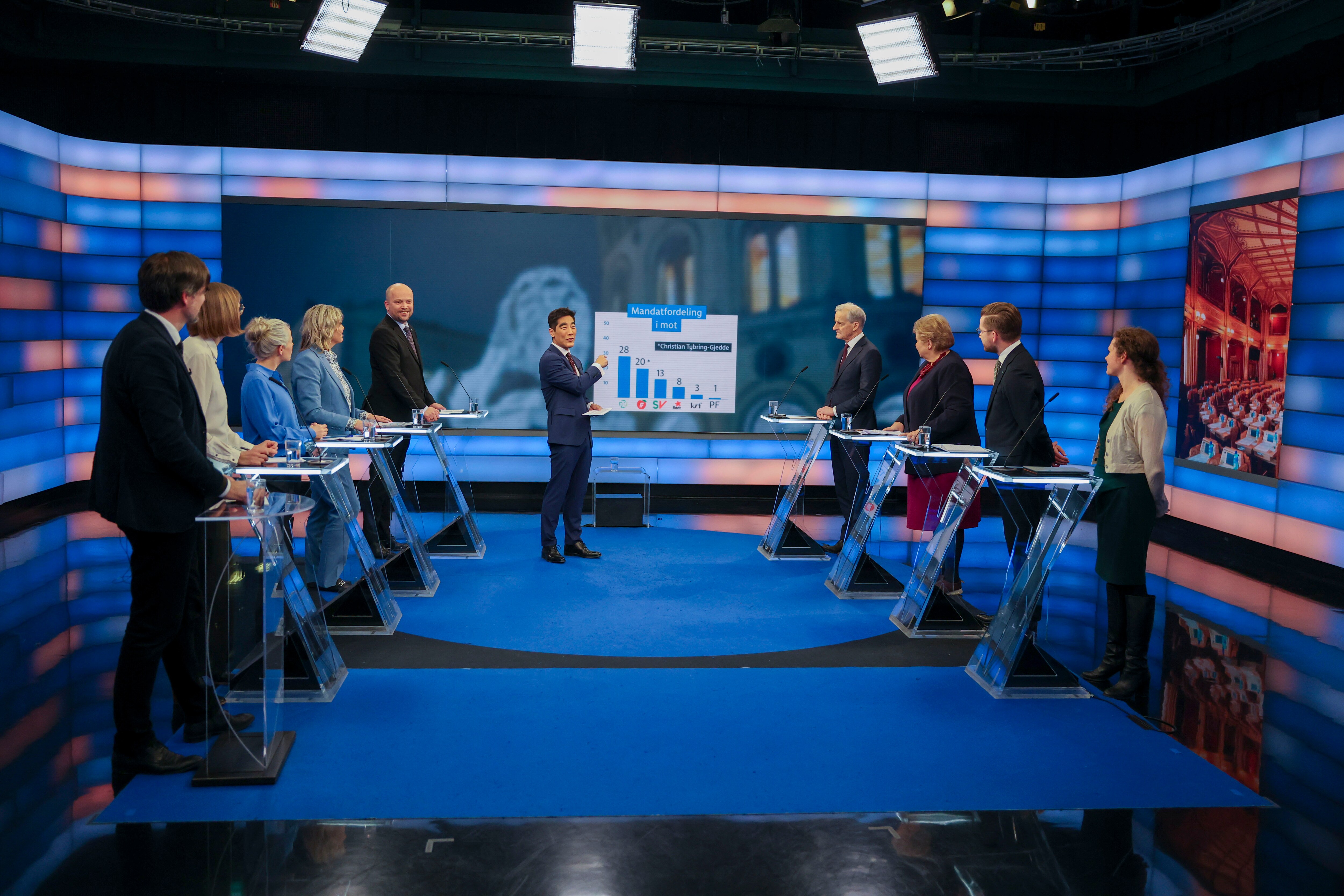 Sp-exiten: Partilederne møtes i «Debatten» - VGTV