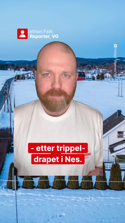 Nye detaljer om trippeldrapet i Nes - VG